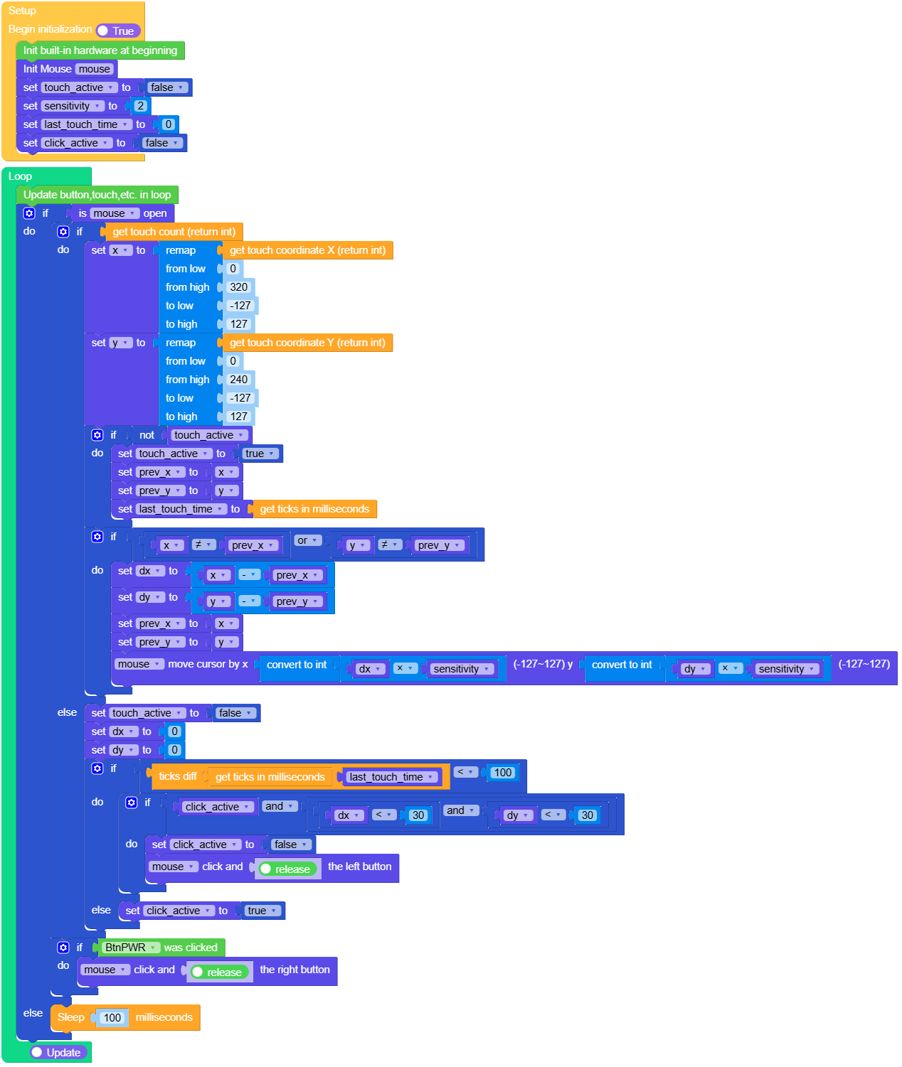 mouse — UIFlow2 Programming Guide master documentation