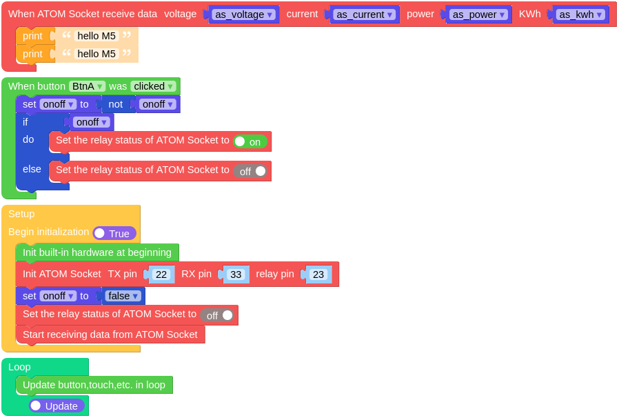Atom Socket Base — Uiflow2 Programming Guide Master Documentation 9454
