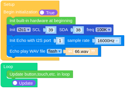 Atomic Echo Base — UIFlow2 Programming Guide master documentation