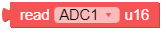 ADC (analog to digital conversion) — UIFlow2 Programming Guide master ...