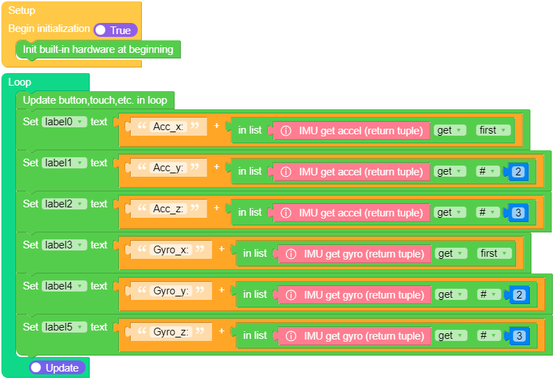 IMU — UIFlow2 Programming Guide master documentation