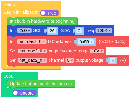DAC2 Hat — UIFlow2 Programming Guide master documentation