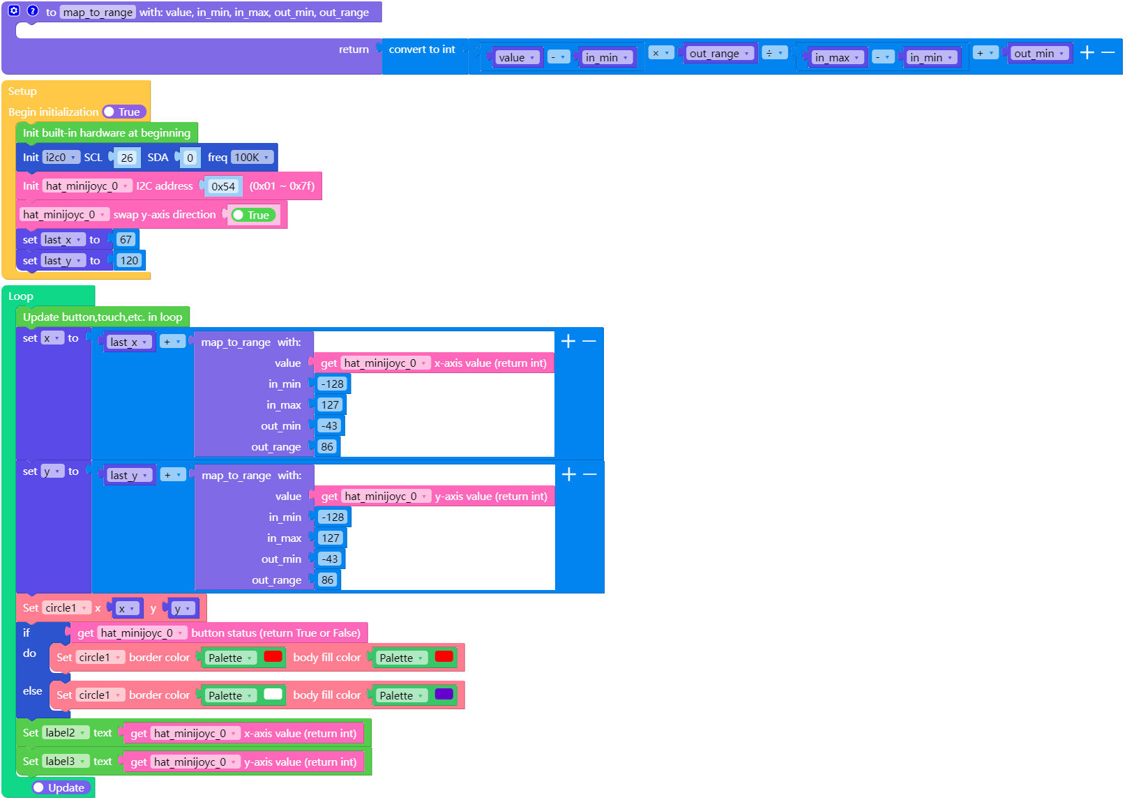 MiniJoyC Hat — UIFlow2 Programming Guide master documentation
