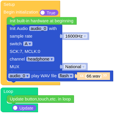 Audio Module — UIFlow2 Programming Guide master documentation