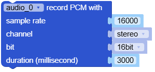 Audio Module — UIFlow2 Programming Guide master documentation