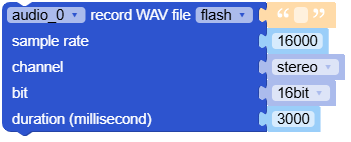 Audio Module — UIFlow2 Programming Guide master documentation