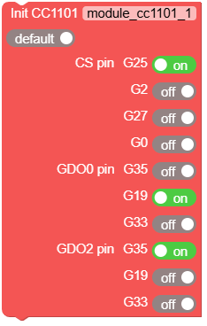 CC1101 Module — UIFlow2 Programming Guide master 文档
