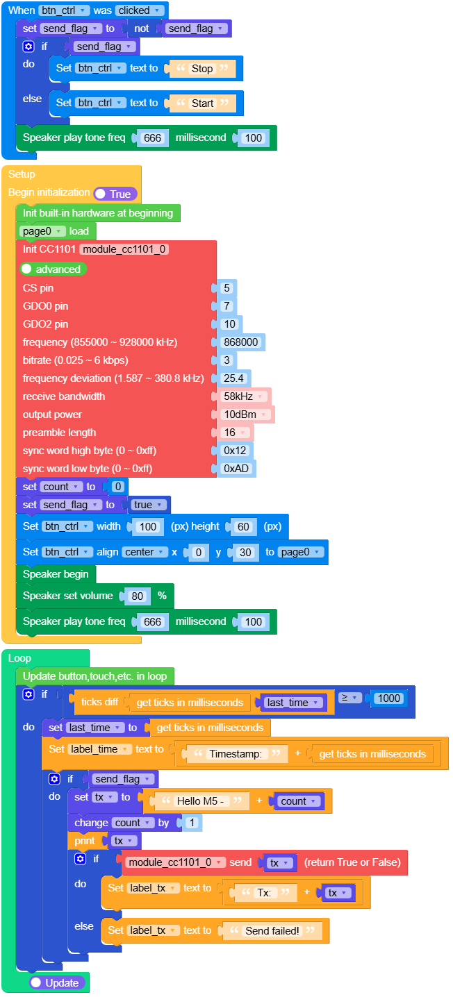 CC1101 Module — UIFlow2 Programming Guide master documentation