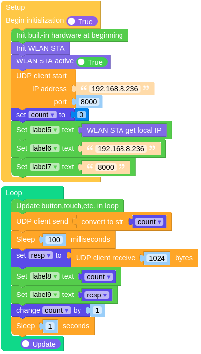 Udp Client — Uiflow2 Programming Guide Master Documentation