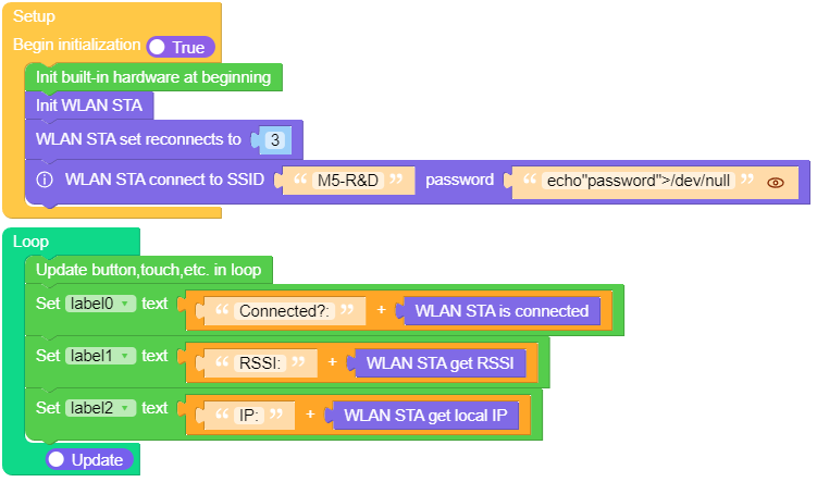 Wlan Sta Control Built In Wifi Interfaces — Uiflow2 Programming Guide