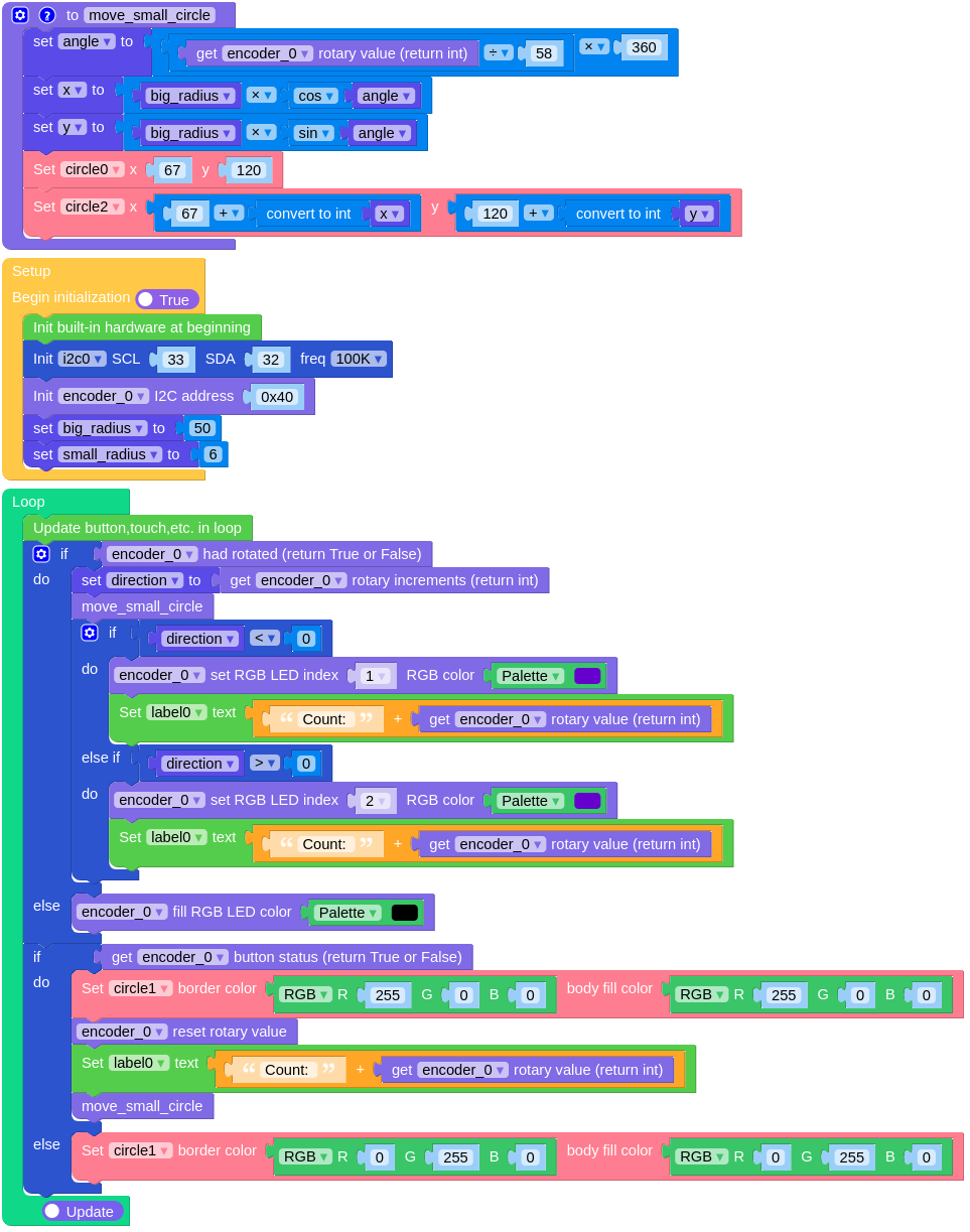 Encoder Unit — UIFlow2 Programming Guide master documentation