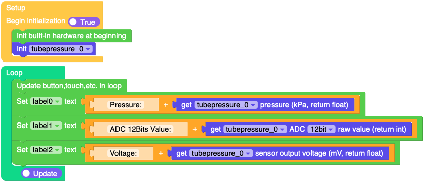 Tube Pressure Unit — UIFlow2 Programming Guide master documentation